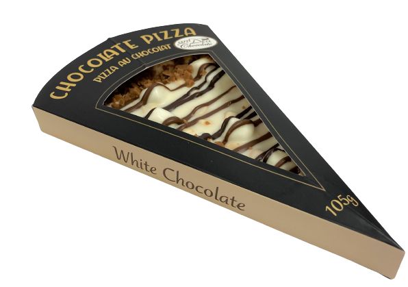anDea Chocolate | White Chocolate Taffy Pizza Slices - Buy 24 Pizza ...