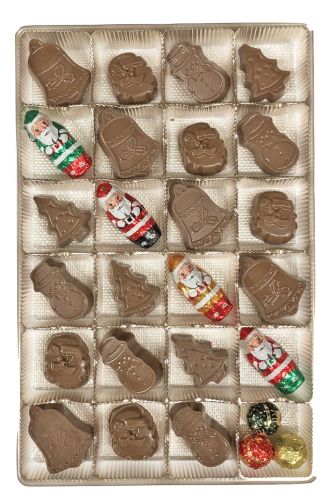 anDea Chocolate | Advent Calender 24pc Milk Chocolate - 8ct buy at ...