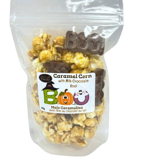 anDea Chocolate | Halloween Kettle Caramel Corn W/Chocolate Boo! - 12ct ...