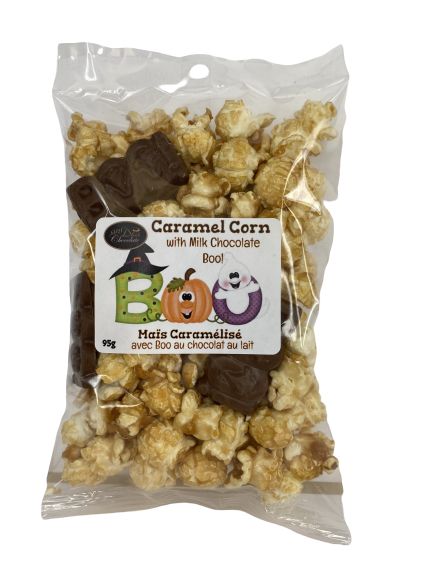 anDea Chocolate | Halloween Kettle Caramel Corn W/Chocolate Boo! - 12ct ...