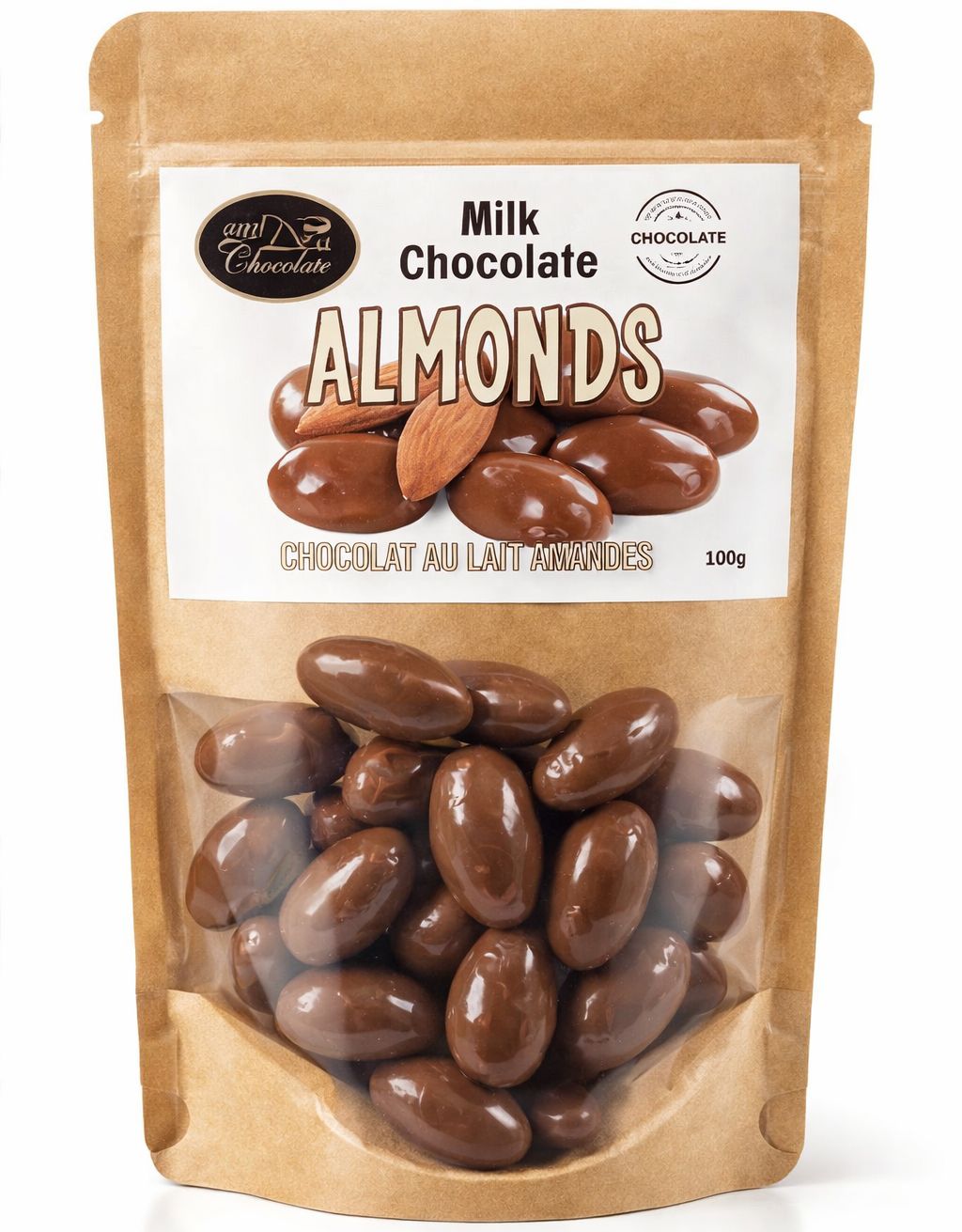 anDea Chocolate | Milk Chocolate Dipped Almonds - Buy 12 Bags - anDea ...