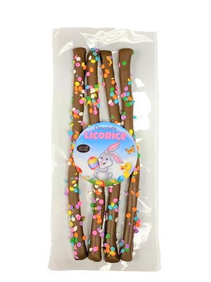 anDea Chocolate | Easter Chocolate Covered Licorice • Buy 12-4Pc Packs ...