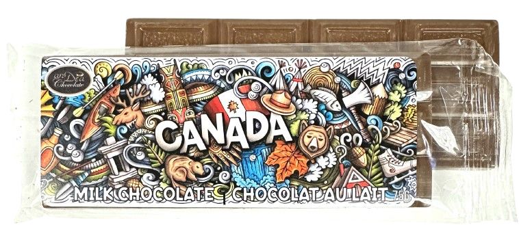 anDea Chocolate | Say it with Chocolate Bars - Canada 75g | H74951