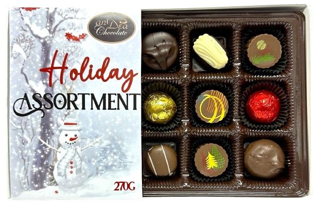 anDea Chocolate | anDea Holiday Premium Chocolates- 12ct - anDea ...