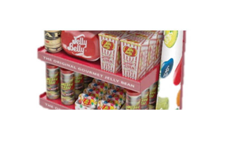 anDea Chocolate | Bars & Pegs for the Jelly Belly Bulk Curve Display ...