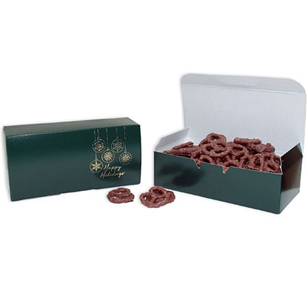 anDea Chocolate | 1lb Box (1110 series) - Silver & Gold Snowflakes ...