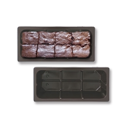 anDea Chocolate | Plastic Fudge Trays - Buy 1080 Box Trays - Brown ...