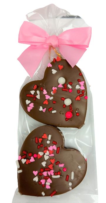 anDea Chocolate | Floating Hearts Milk Chocolate - 12ct | V00210