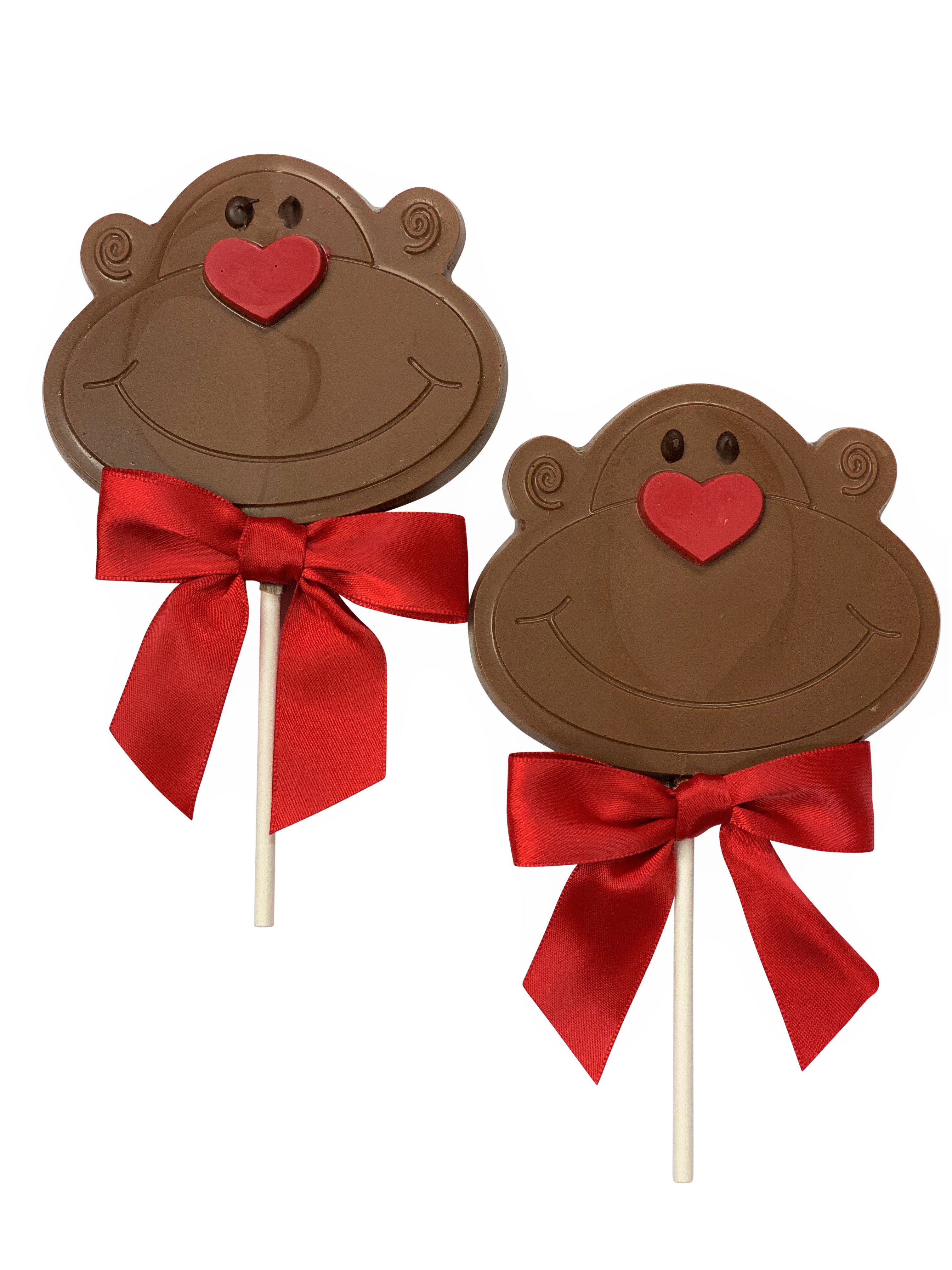 anDea Chocolate | Milk Chocolate Some monkey loves You! Suckers - Buy 24 Suckers - anDea ...