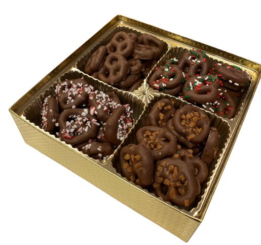 anDea Chocolate | Assorted Pretzels Gift Box - 6ct - anDea Chocolate ...