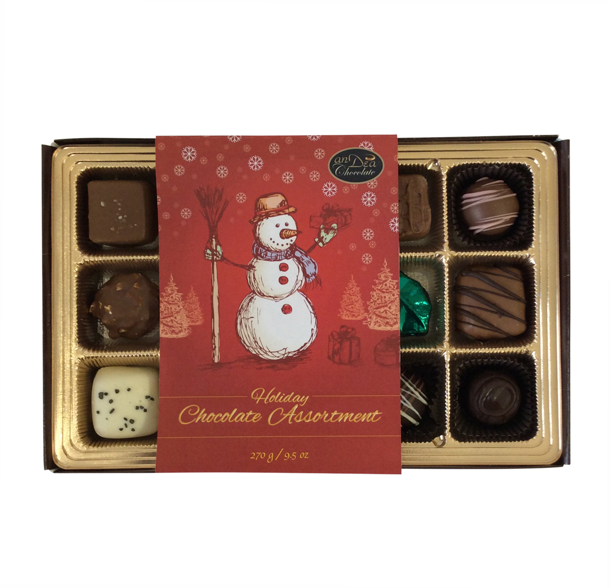 anDea Chocolate | anDea Holiday Premium Chocolates- 12ct - anDea ...