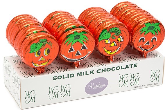 anDea Chocolate | Foiled Milk Chocolate Pumpkins Pops - 24ct - 24ct buy ...