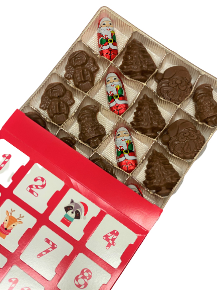 anDea Chocolate | Advent Calender 24pc Milk Chocolate - 8ct buy at ...